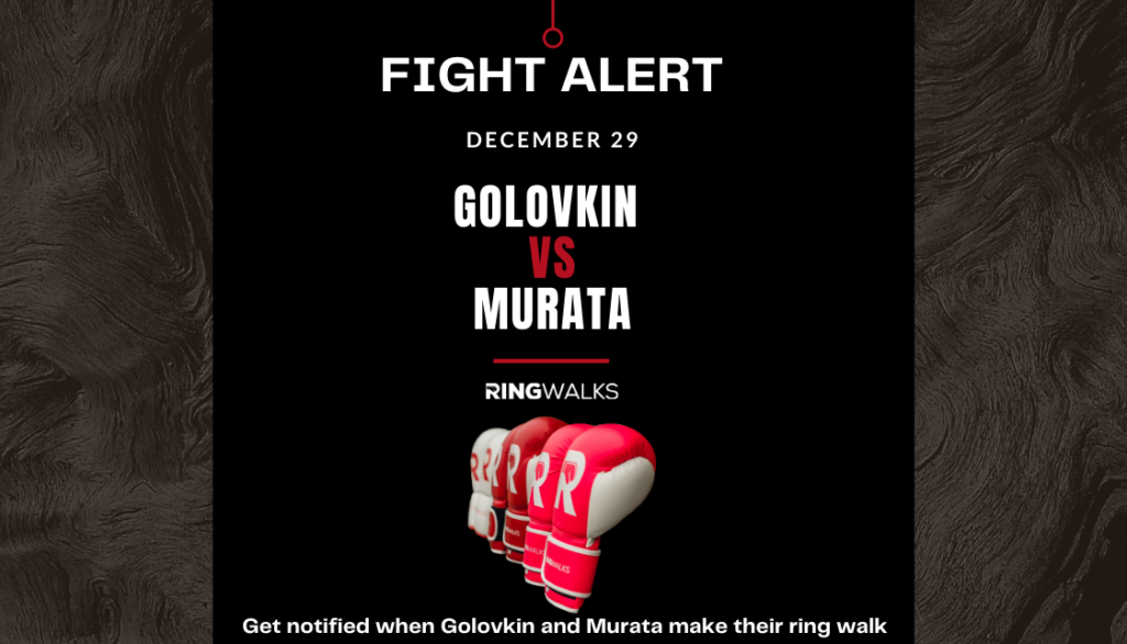 Ringwalks - Boxing Ring Walk Notifications
